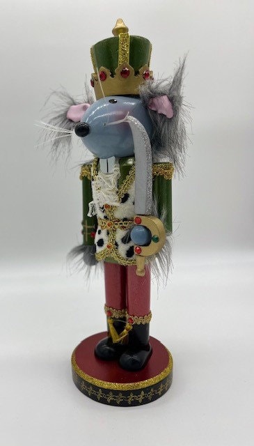 Bombay Mouse King Nutcracker 16 Inches Tall - Christmas Ornament Gift ...