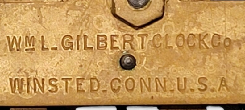 Vintage 8 Day Gilbert Clock Movement parts Only - Etsy