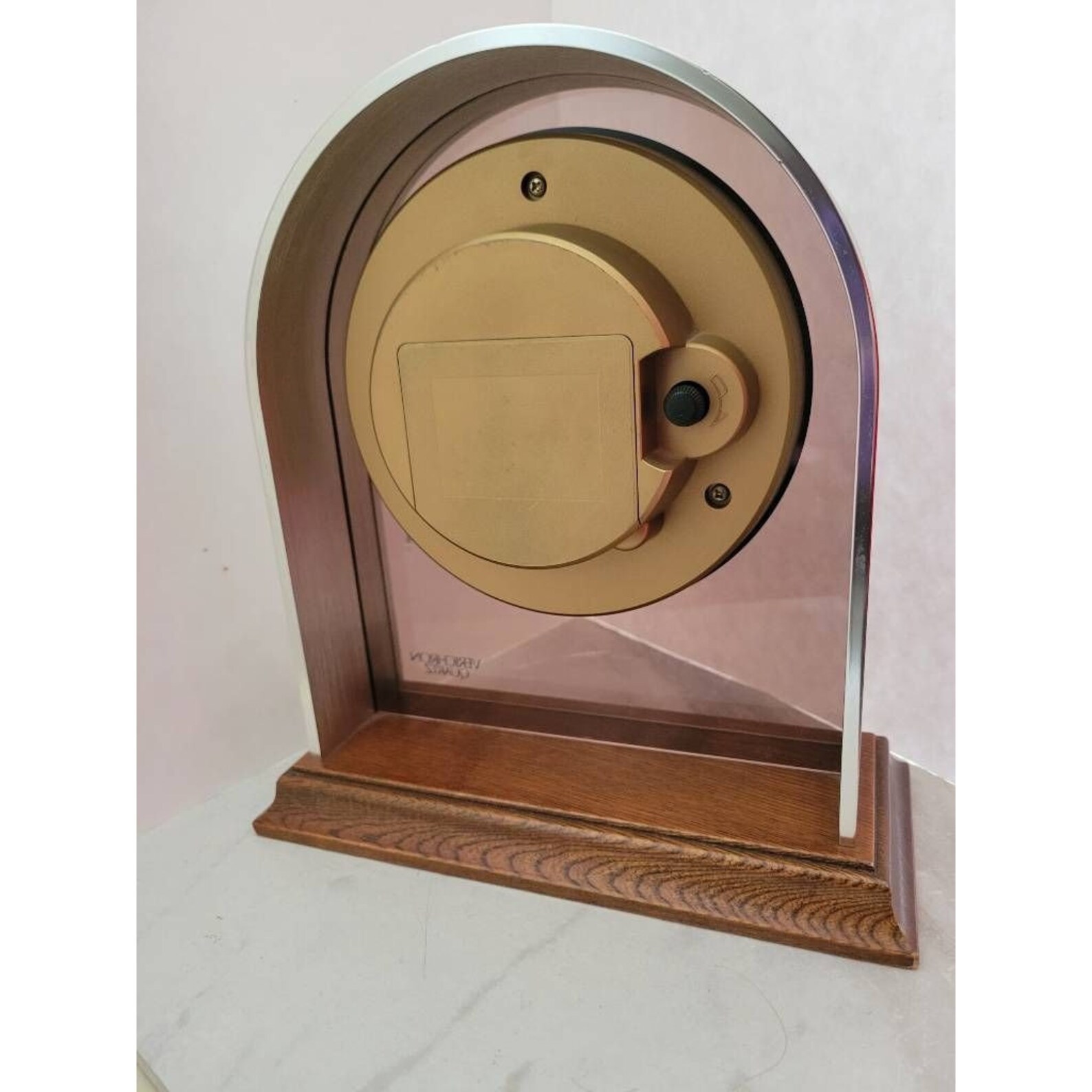 Vintage Verichron World Clock Airplane Second Hand Shelf - Etsy