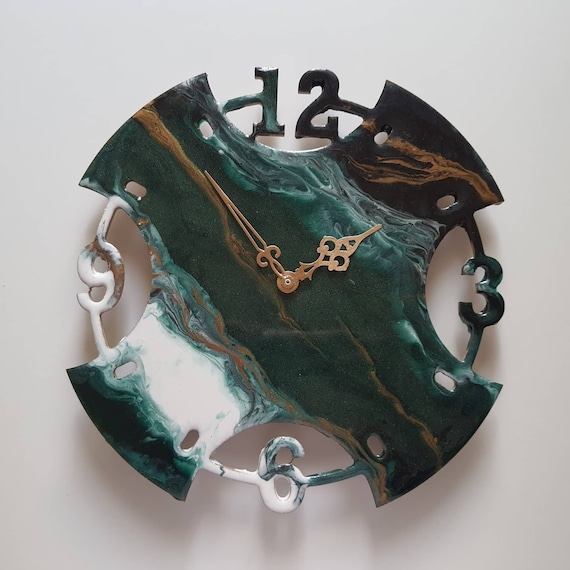 Resin Geode Wall Art Epoxy Resin/ Clock /wallart/ Hugeart/ | Etsy