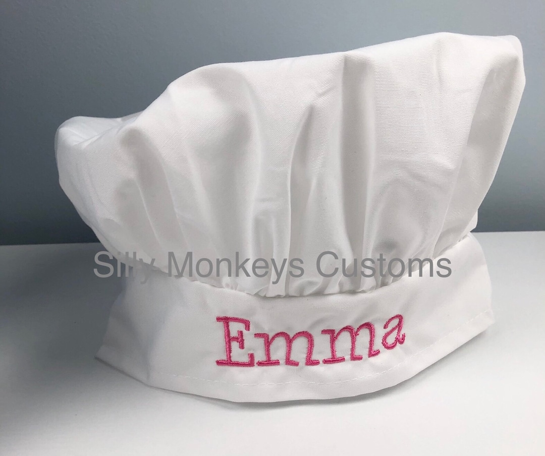 Personalized Embroidered Child's Chef Hat - Etsy