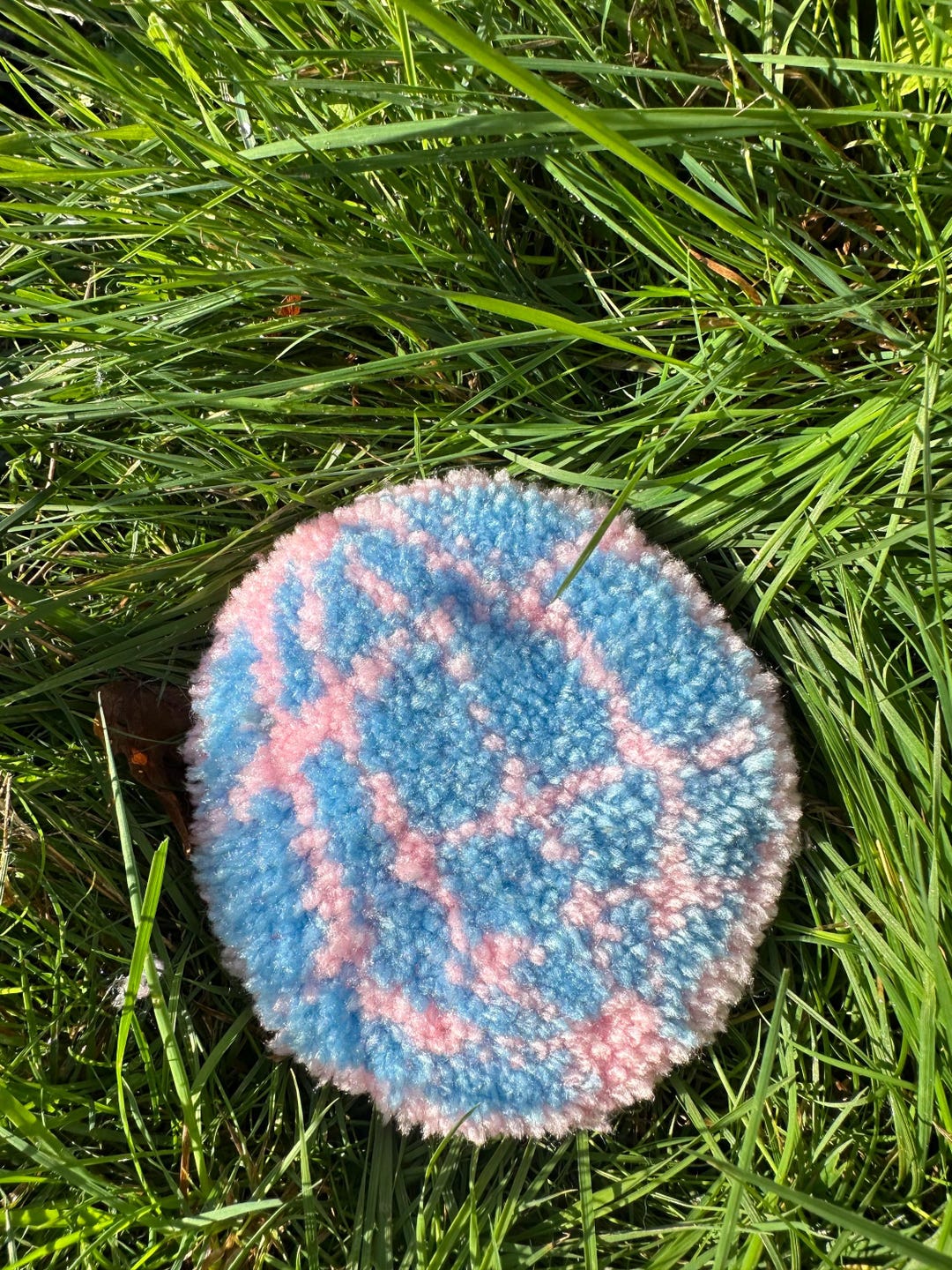 Tufted Disco Ball Coaster - Etsy