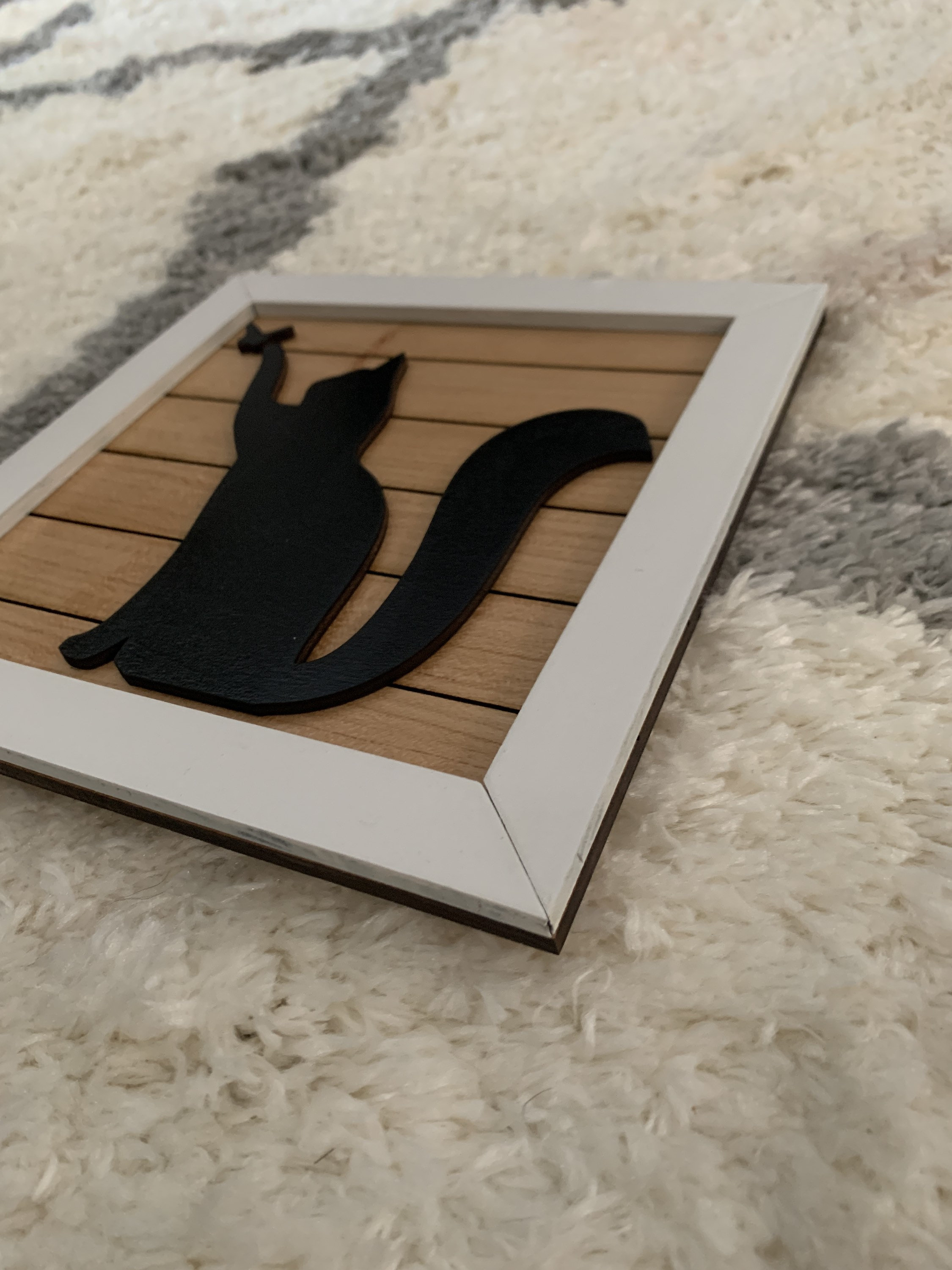 Kitty Cat Wall Decor Custom Cat Wall Sign for Decoration - Etsy