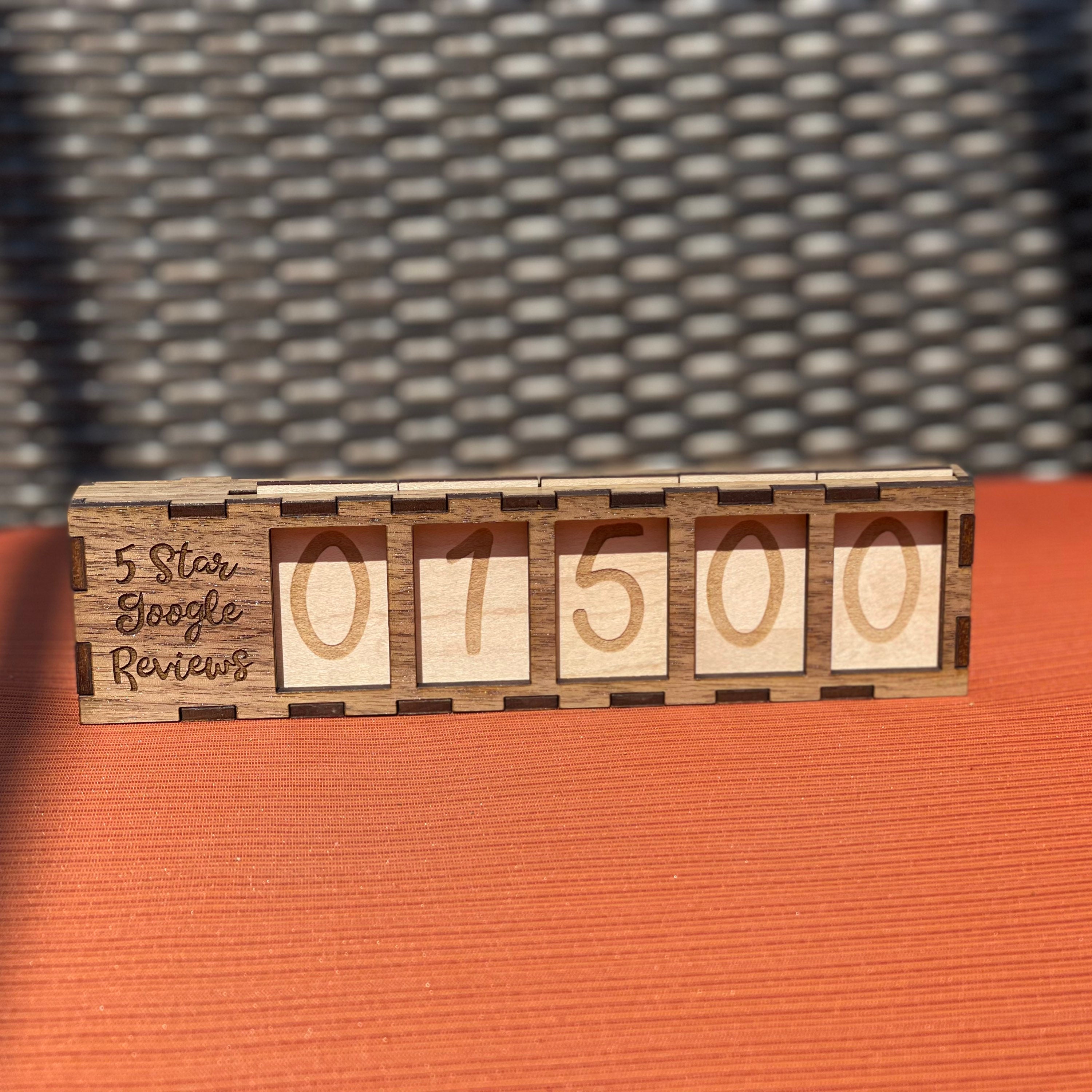 Desktop Social Media Followers Tracker Countertop Counter | Etsy