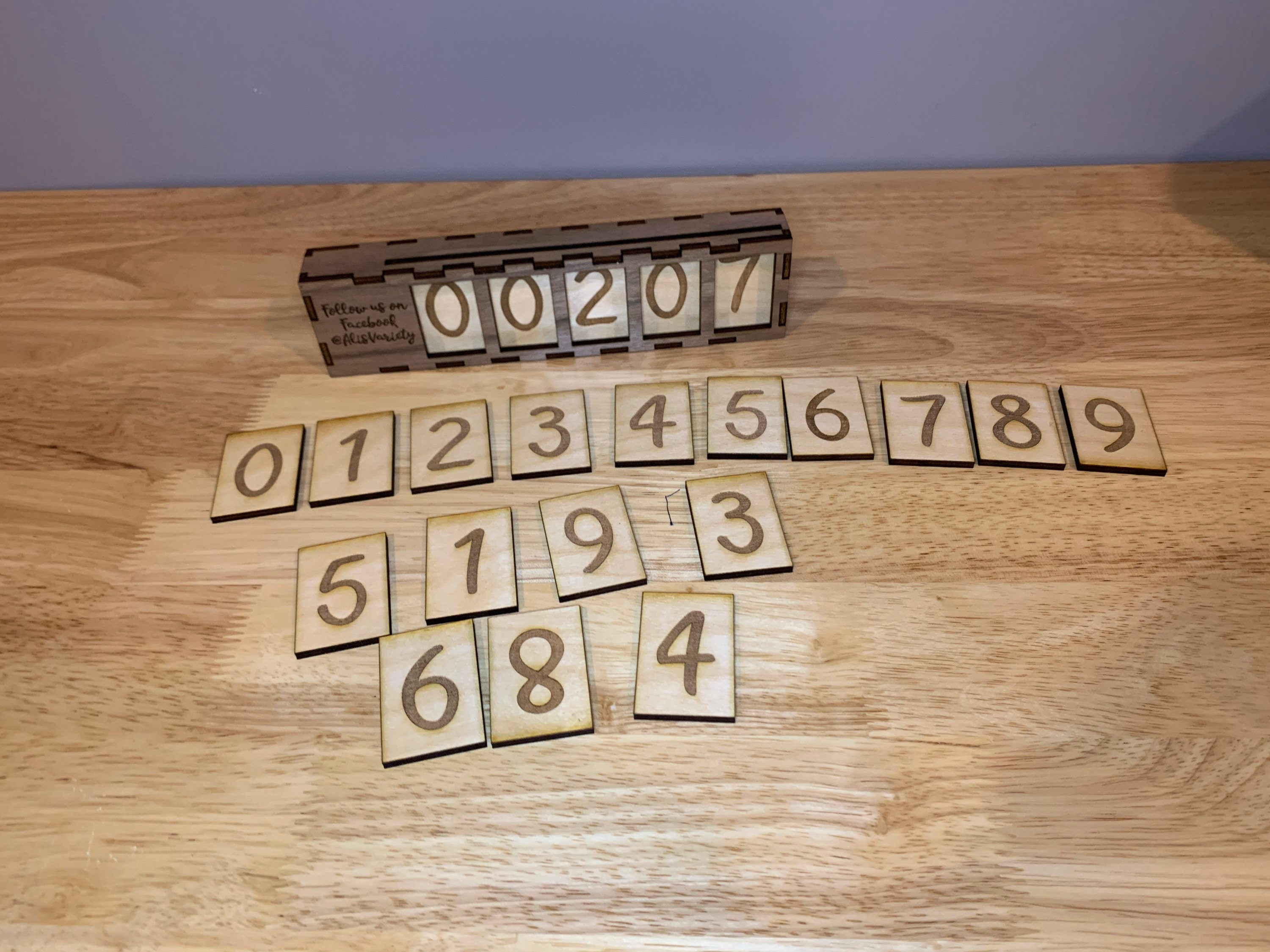 Desktop Social Media Followers Tracker - Countertop Counter for ...