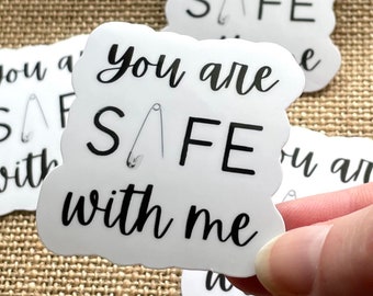 Safe With Me Pin - Etsy