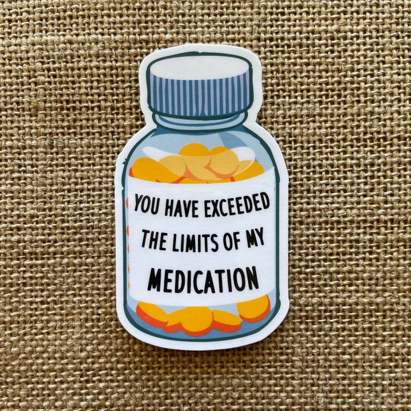 Medication Stickers - Etsy