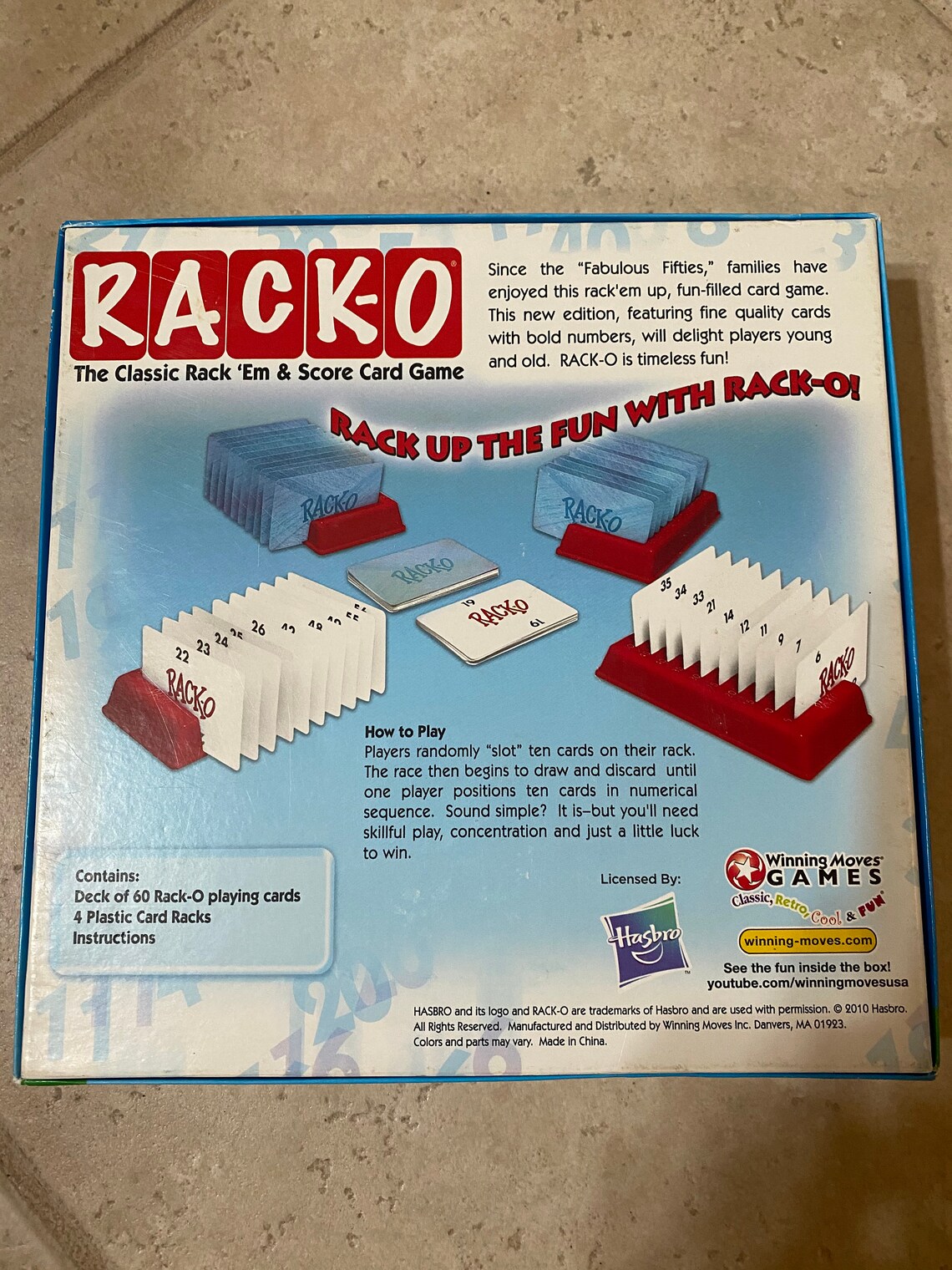 Rack-o Game | Etsy