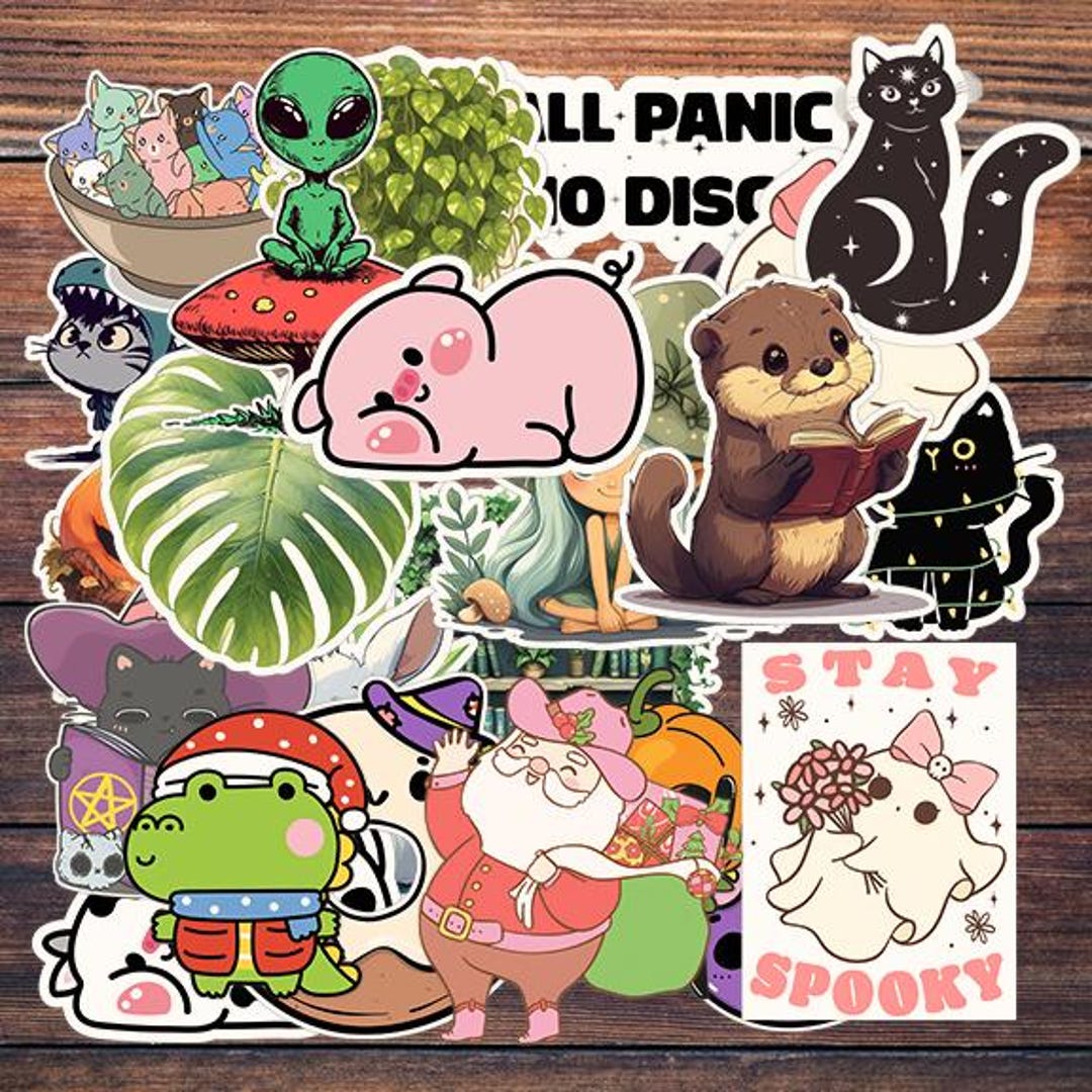Vinyl Sticker Packs, Themed Sticker Packs, Random Sticker Packs, Water ...