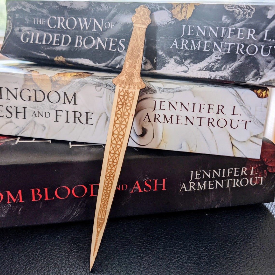 Wooden Dagger Bookmark Laser Engraved - Etsy