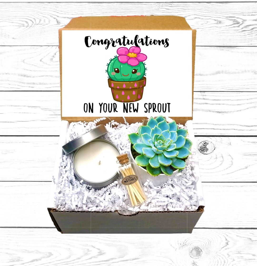 Congrats on Your New SPROUT New Mom Gift New Baby Gift - Etsy