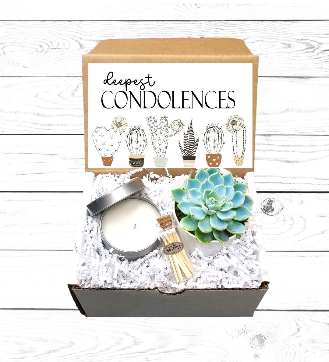 Deepest Condolences. With Heartfelt Sympathy - Care Package - Live ...