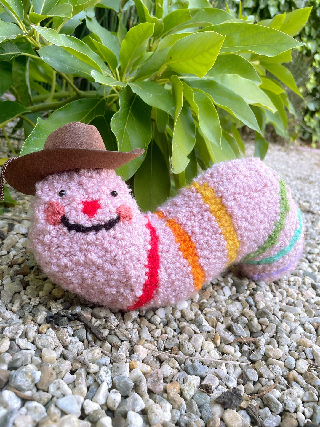 Queer Cowboy Worm Plushie - Etsy