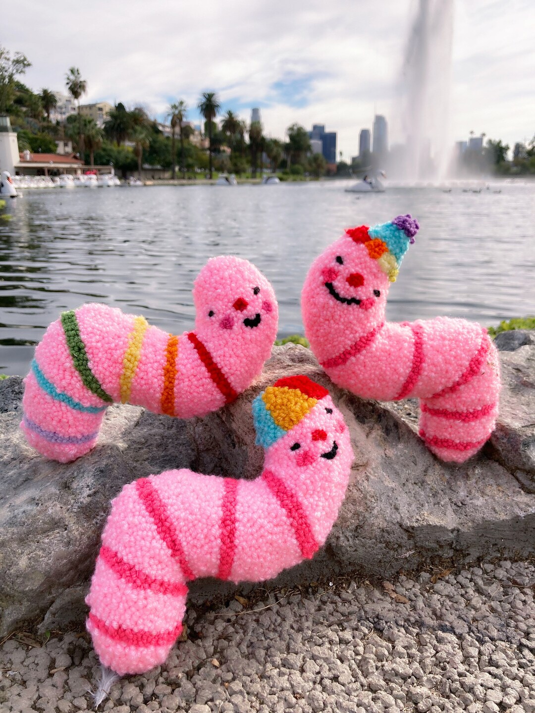 Worm Plushies - Etsy