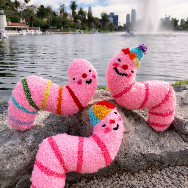 Worm Plushies - Etsy