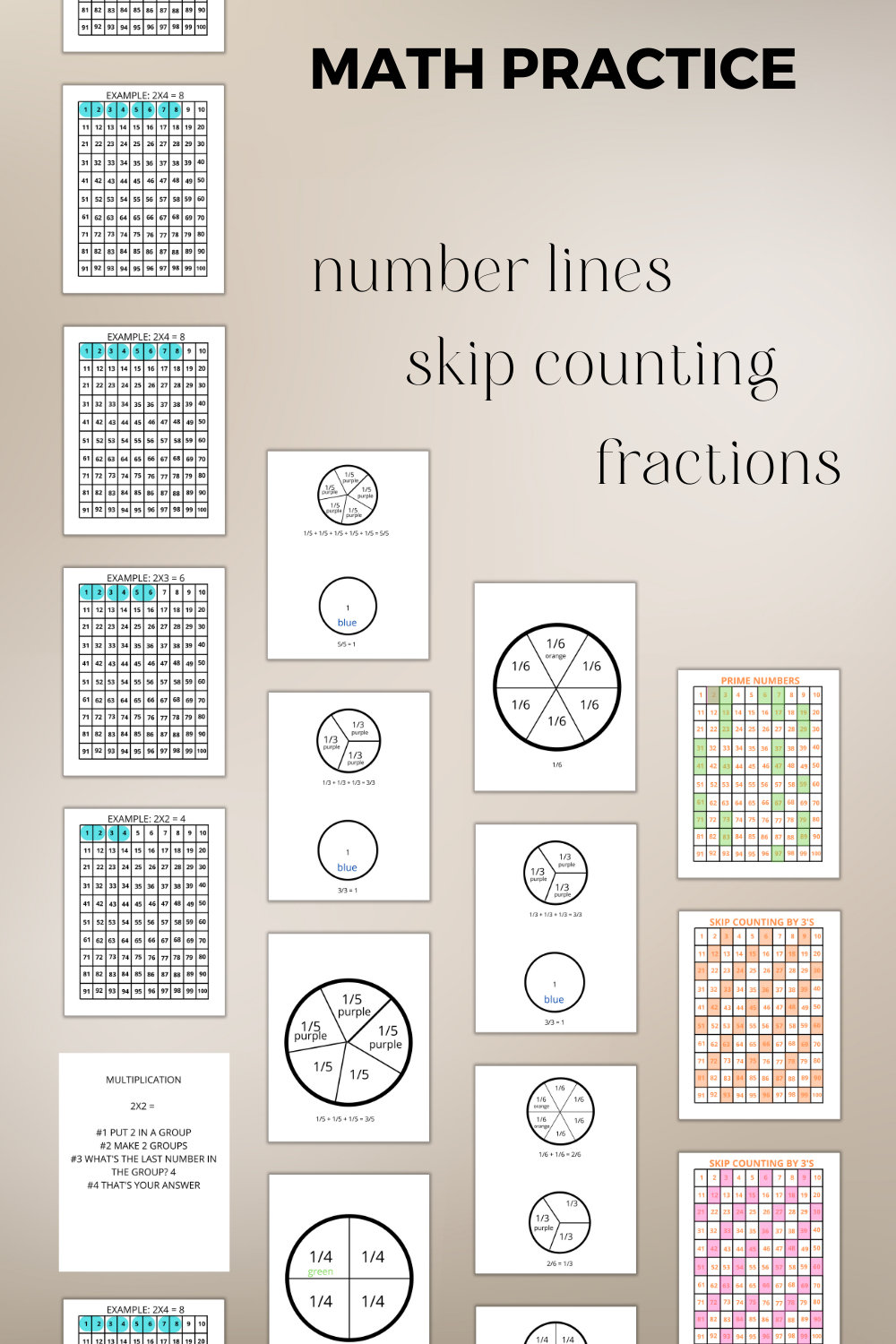 Dyscalculia Math Practice Activities for Dyslexia and Struggling ...