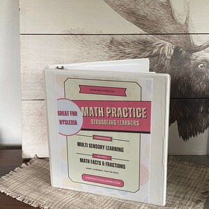 Dyscalculia Math Practice Activities for Dyslexia and Struggling ...