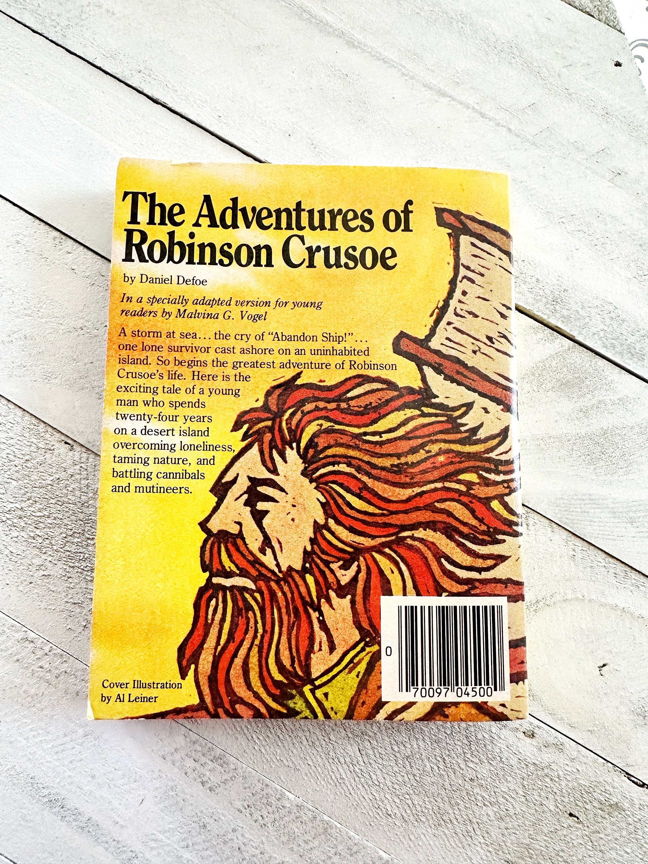 Vintage Adventures of Robinson Crusoe Children's Copy Illustrated ...