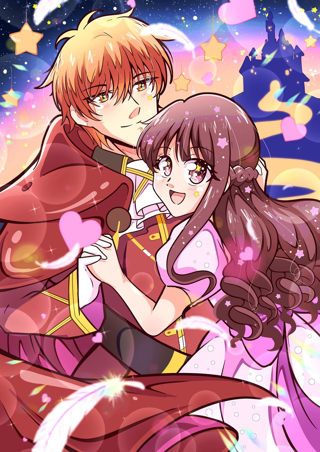 6x8 Anime Print - Kyo and Thoru - Fruits Basket Print - Etsy