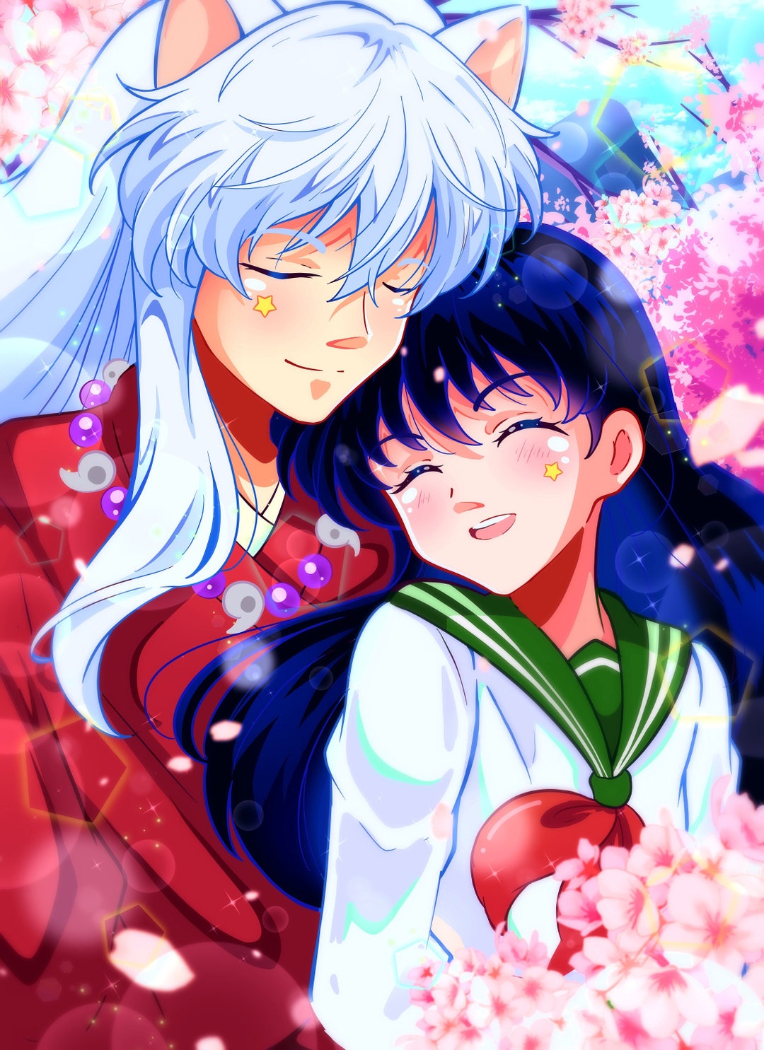 Inu-kago 8x10 Art Print - Etsy