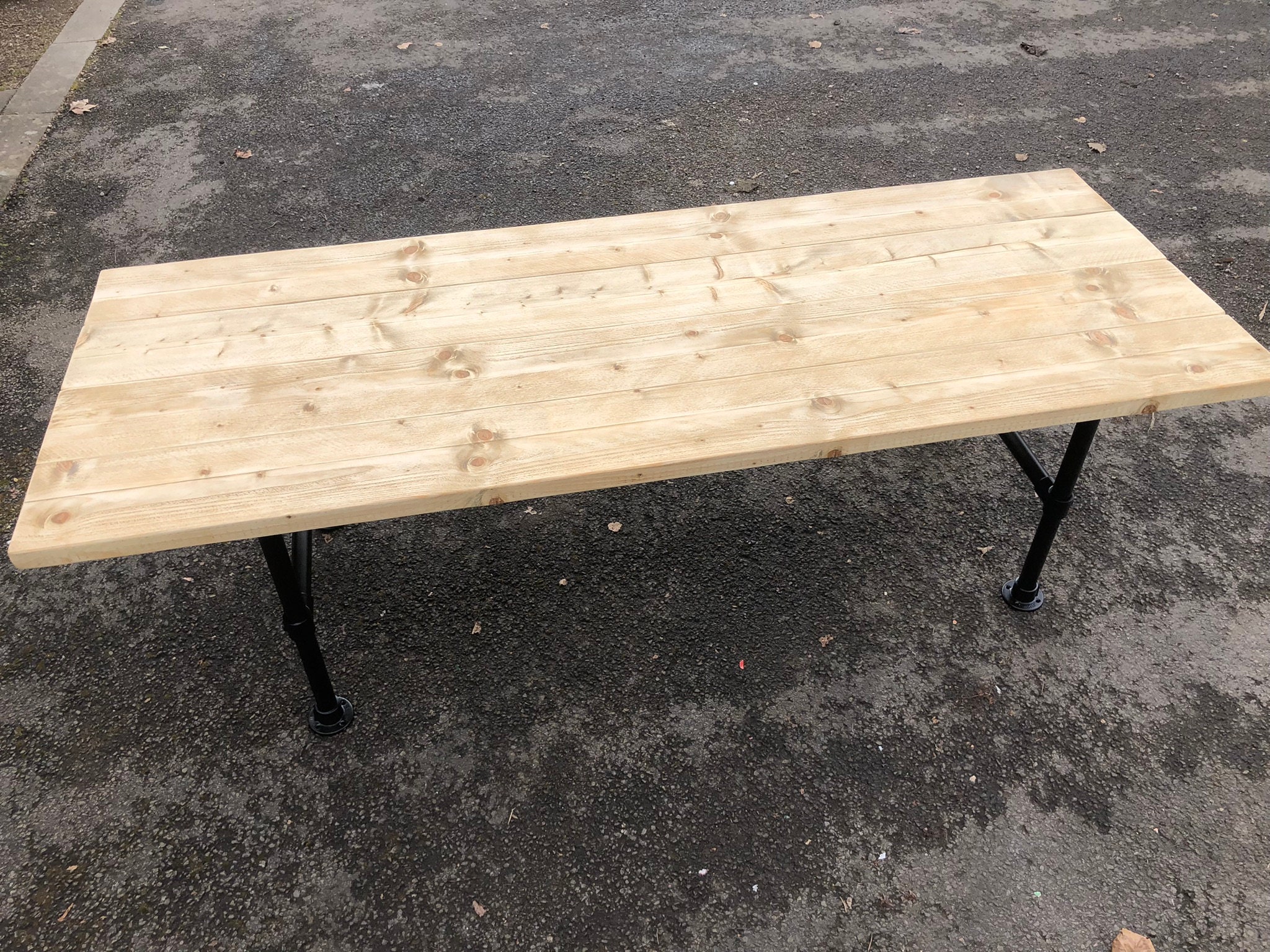 Industrial Breakfast Bar High Dining Table Rustic 45mm 4no - Etsy UK