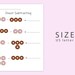 Donut Counting Template: Kids Printable Math Worksheet (PDF) - Etsy