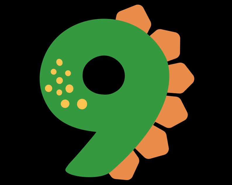 Dinosaur Alphabet SVG, Dino Numbers, Baby Shirt DIY (digital Download ...