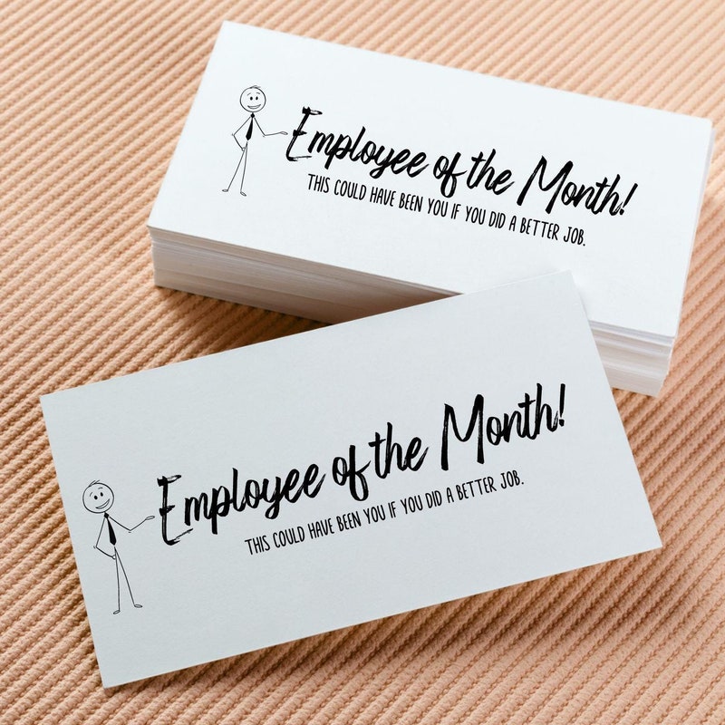 Funny Business Card - Etsy