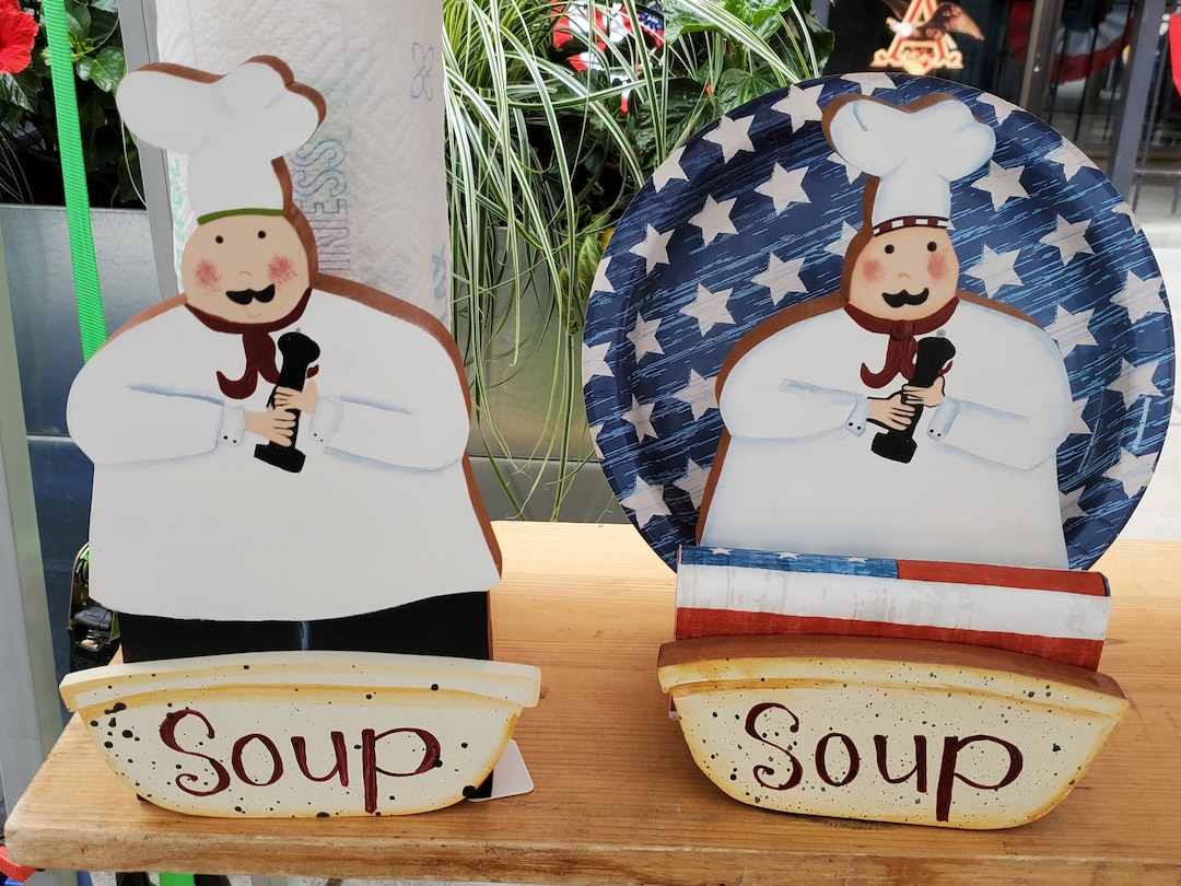 Chef Paper Plate and Napkin With Paper Towel Set - Etsy