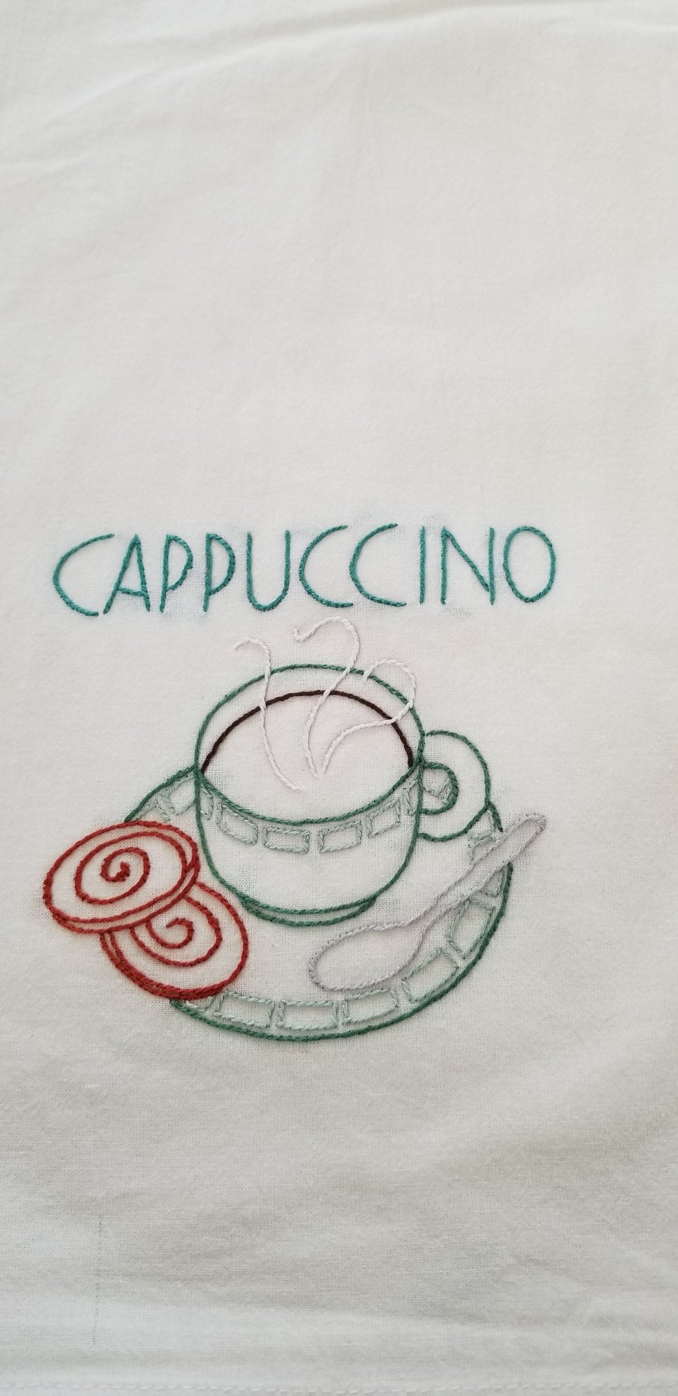 Set of 7 Hand Embroidered T-towel Java - Etsy