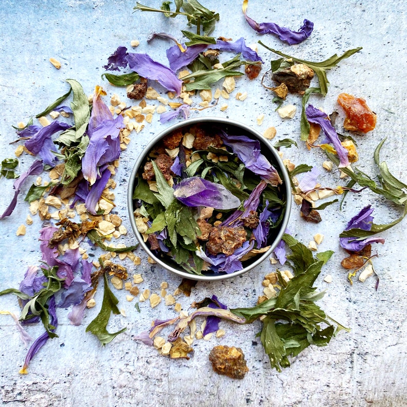 Incense Lucid Dream Moon Ritual All Natural Loose Herbal Resin Smoke ...