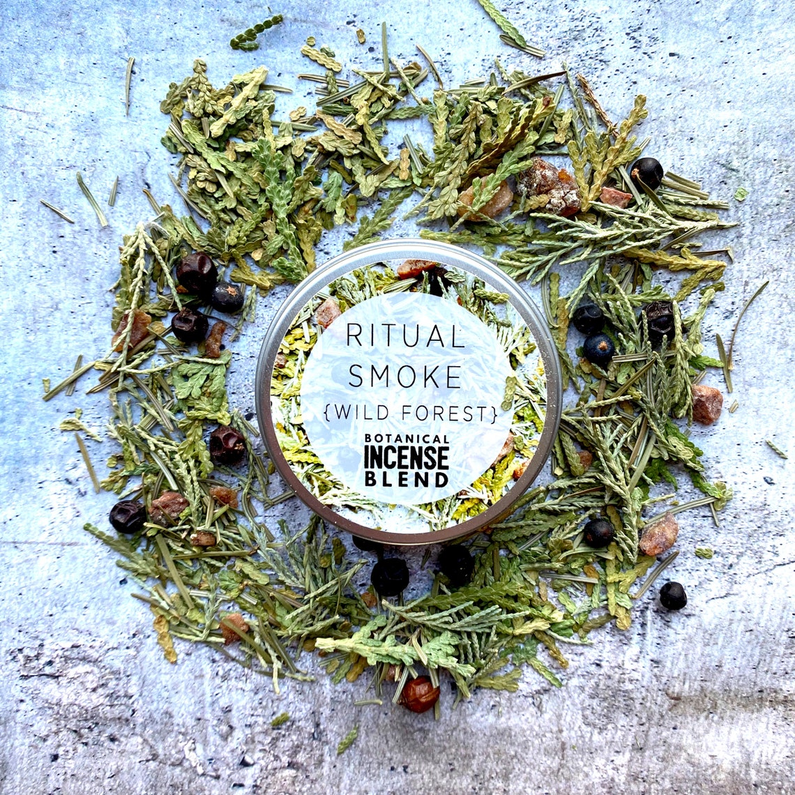 Ritual Smoke : Wild Forest | Handmade Botanical Herbal Resin Loose ...