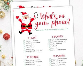 What's on Your Phone Christmas Edition, Christmas What's on Your Phone ...
