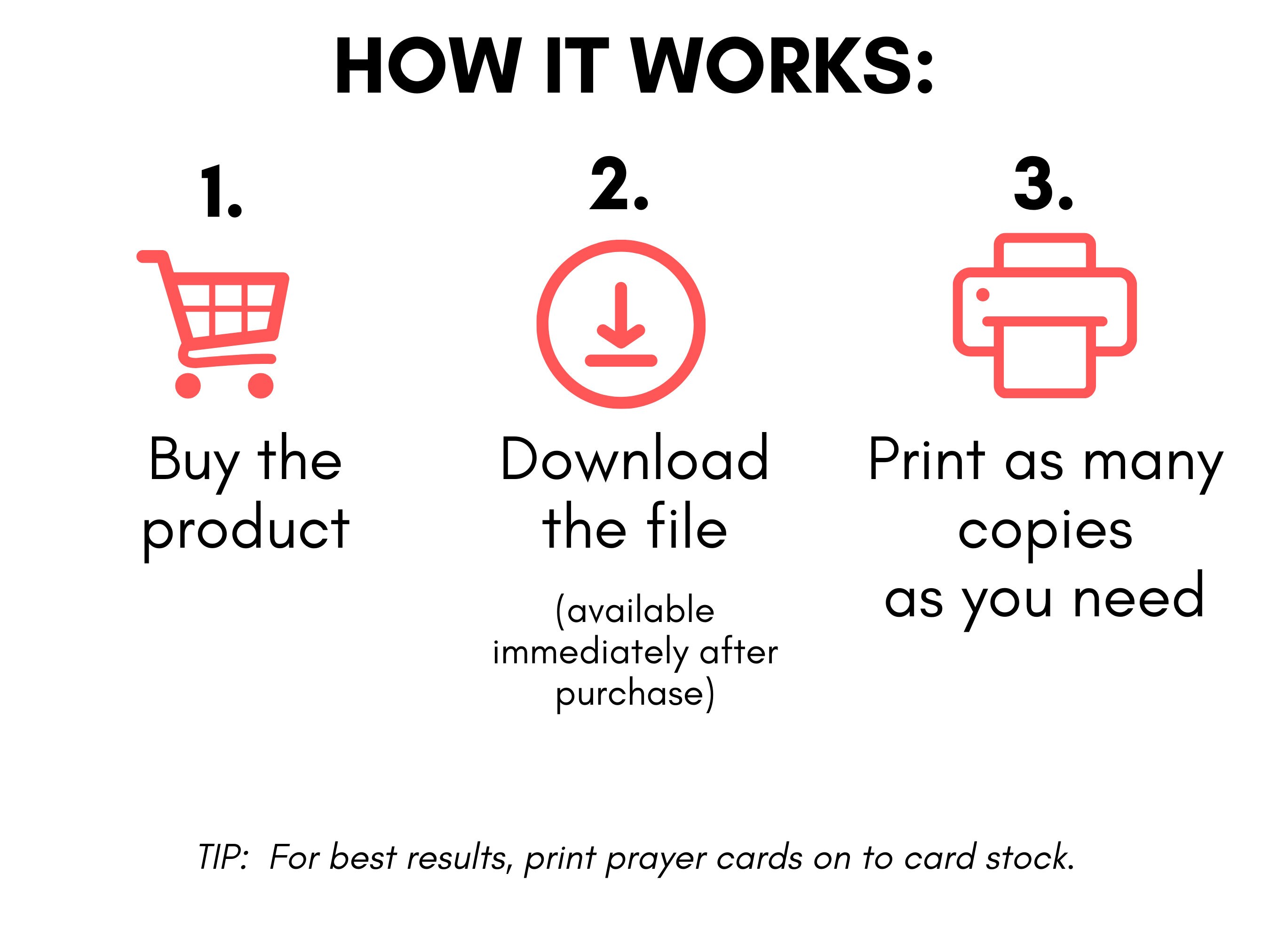 Catholic Prayer Cards for Kids, Children's Prayer Cards, Kids Hail Mary ...