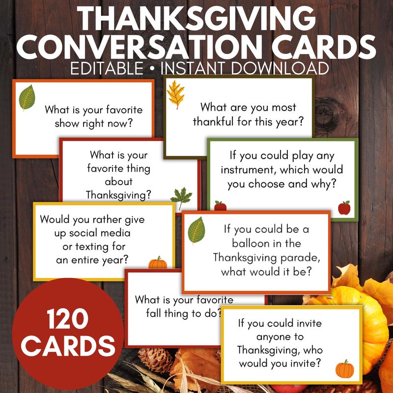 Thanksgiving Cards - Etsy
