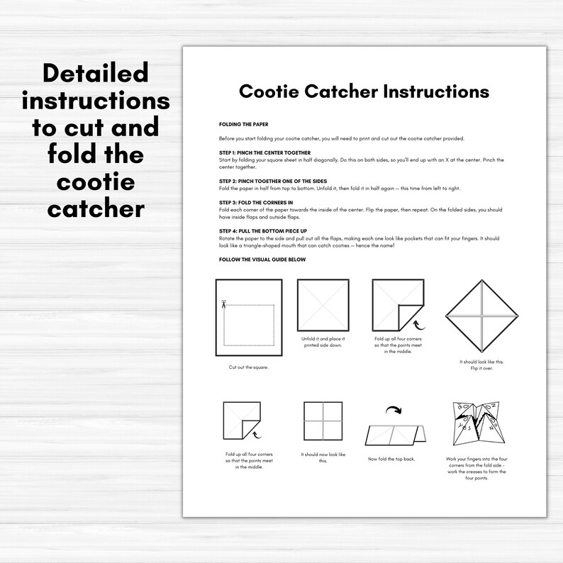 Easter Bible Story Cootie Catcher Catholic Easter Story for - Etsy