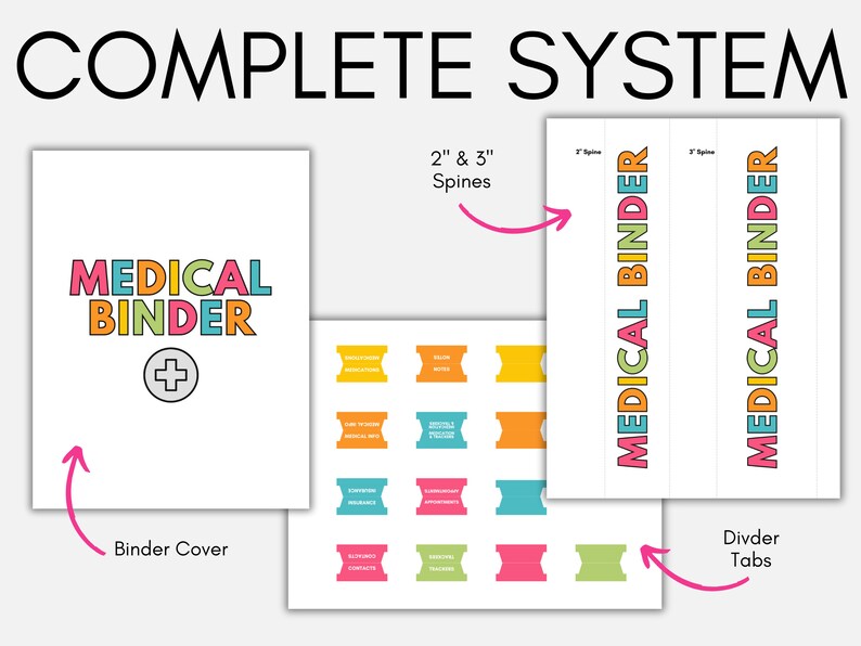 Medical Binder Printable, Chronic Illness Planner, Health Tracker ...
