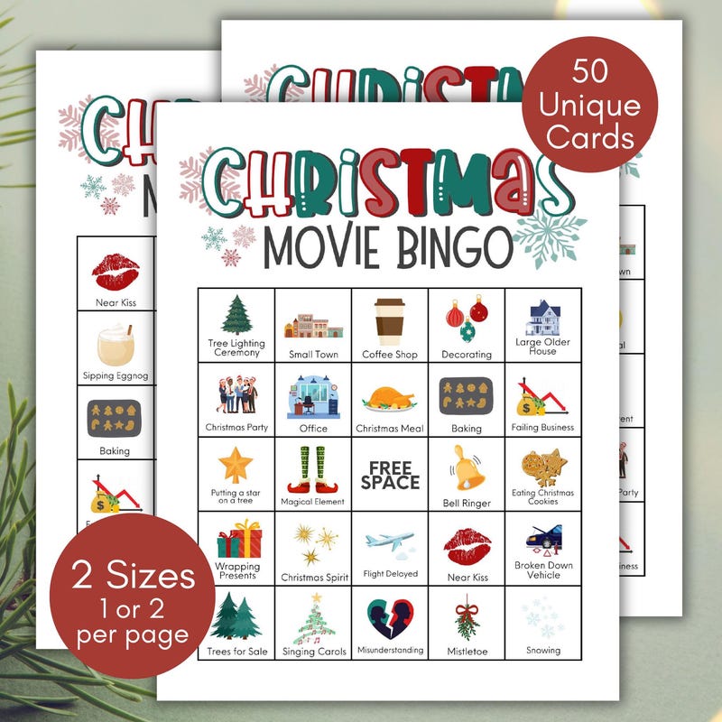 Christmas Bingo - Etsy