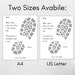 Following in Your Footsteps, Keepsake Craft, Father's Day Footprint ...