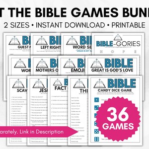 Bible Candy Match Game, Bible Match Party, Bible Games for Kids, Bible ...