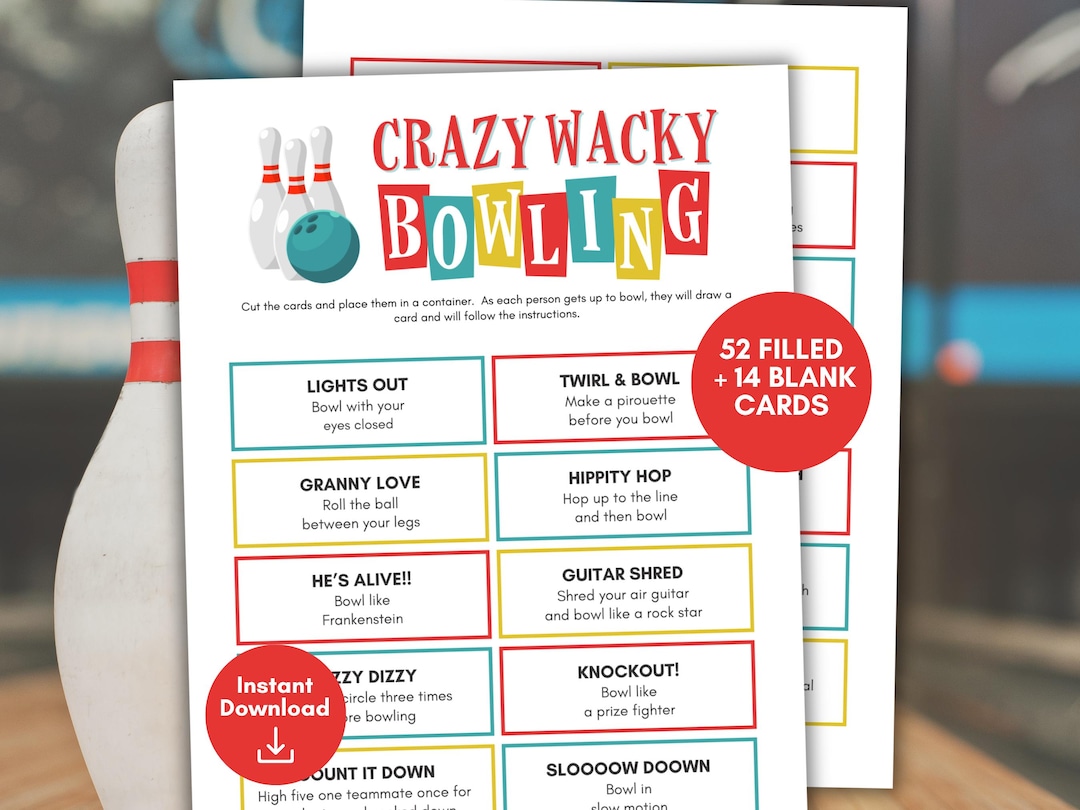 Wacky Bowling Game, Bowling Challenge Game, Crazy Bowling Game ...