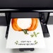 Pumpkin Handprint Art Printable, Pumpkin Printable, Halloween Handprint ...