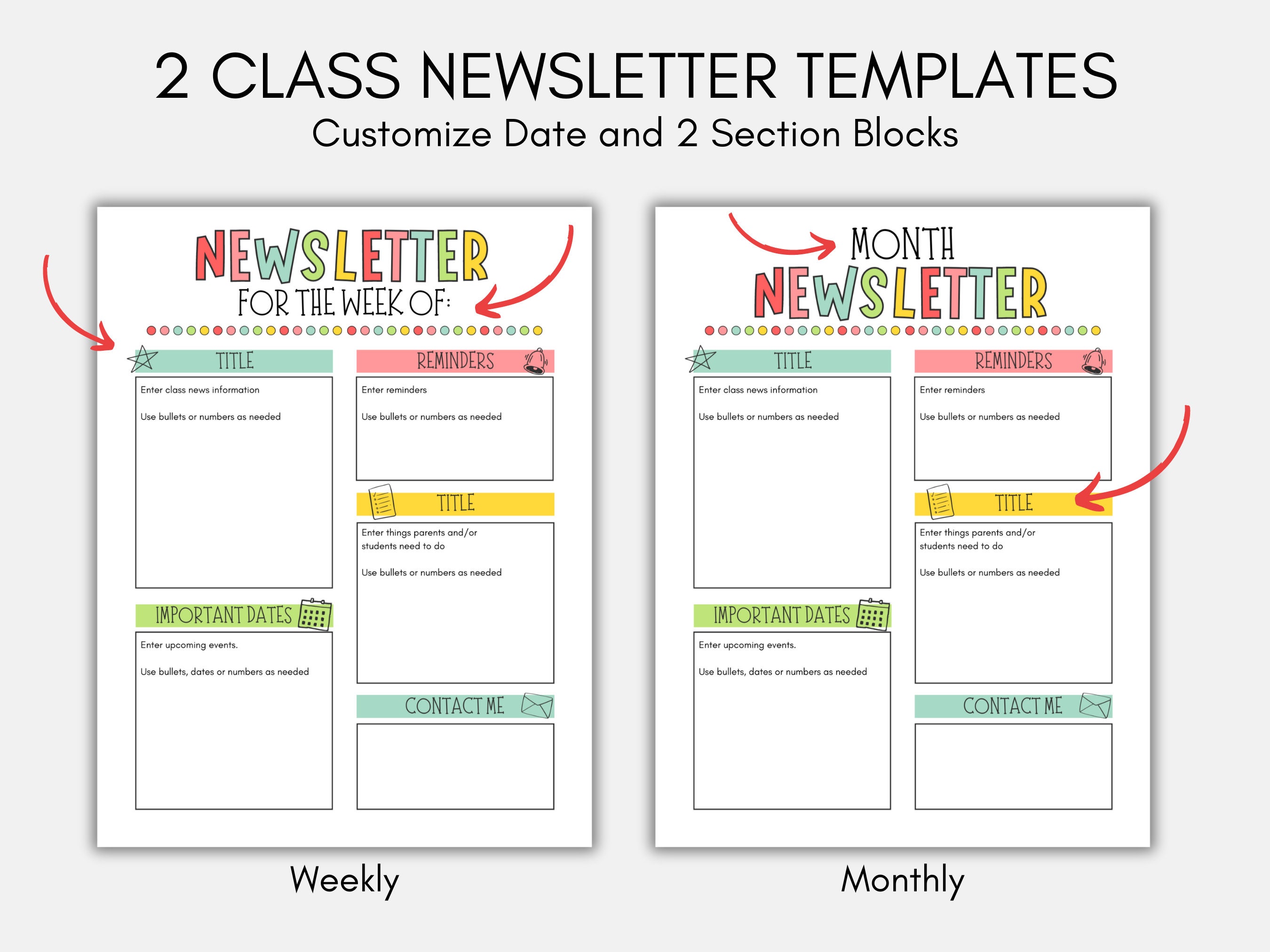 Meet the Teacher Template, Meet the Teacher Editable, Student ...