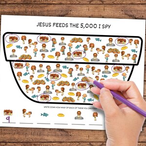 Bible I Spy Pages, I Spy Bible Activity, Bible Seek and Find, Bible ...