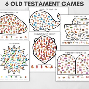 Bible I Spy Pages, I Spy Bible Activity, Bible Seek and Find, Bible ...