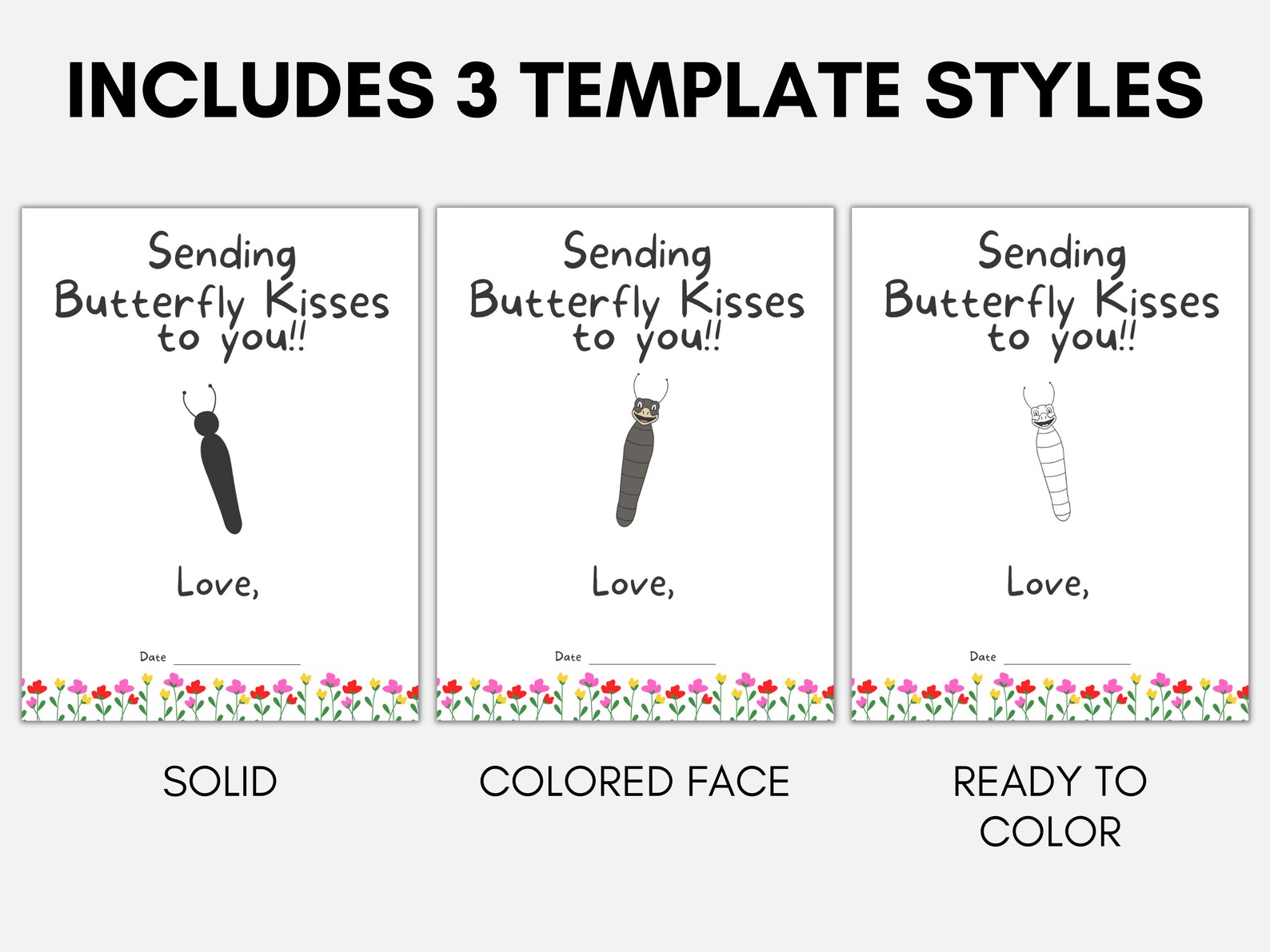 Butterfly Handprint Printable Art, Mother's Day Gift Idea, Handprint ...