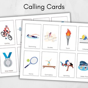 Summer Games Bingo, Sports Bingo Game, Summer Bingo, July Sports ...