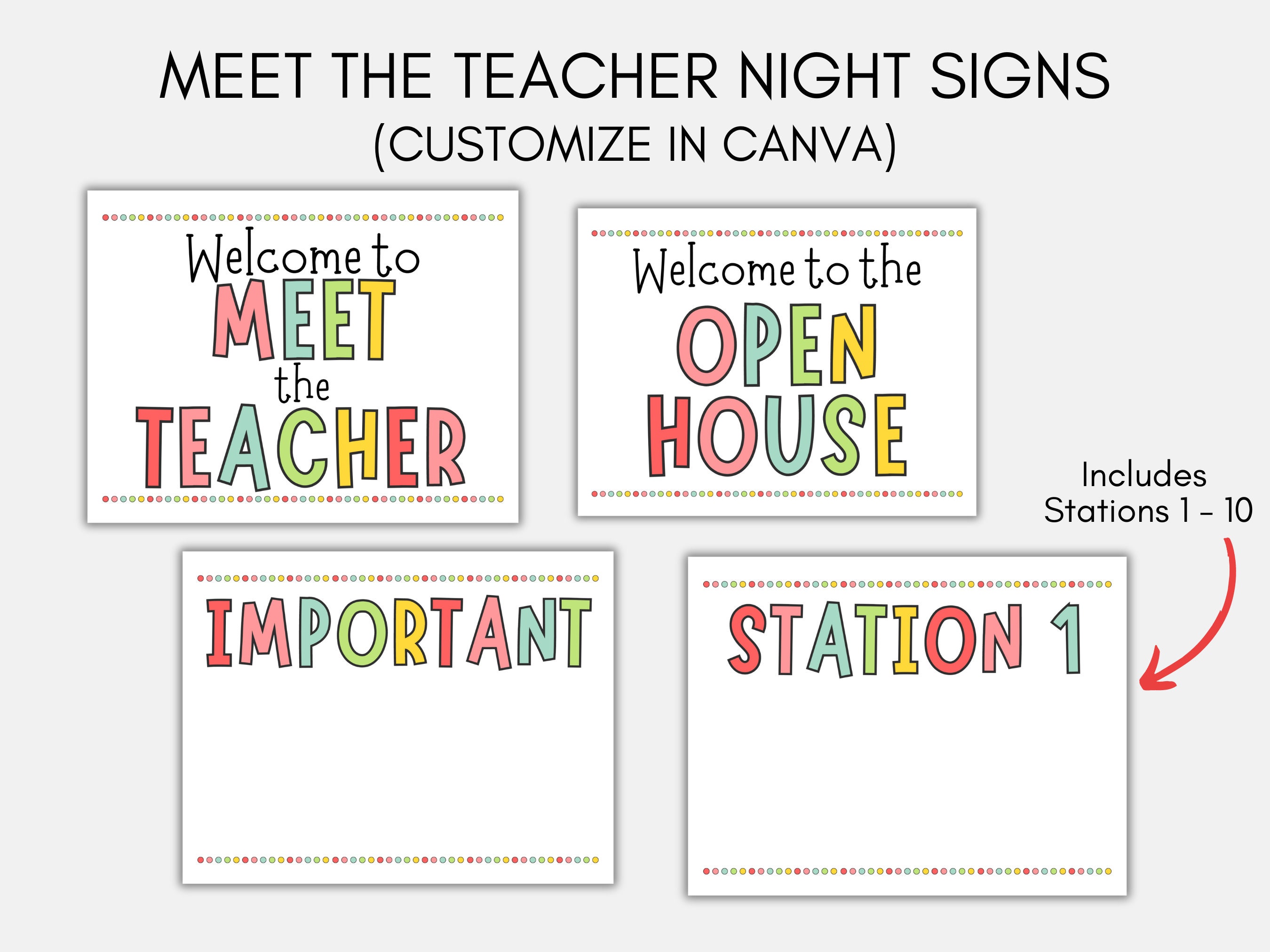 Meet the Teacher Template, Meet the Teacher Editable, Student ...