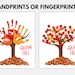 Fall Handprint Craft, Tree Handprint Craft, Fall Handprints, Handprint ...