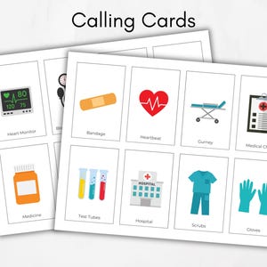 Medical Bingo, Printable Doctor Bingo Cards, Nurse Bingo, Nurse ...